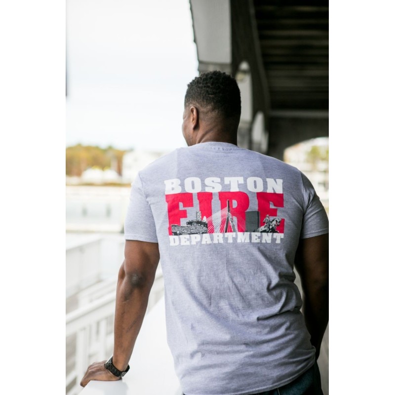 Boston Fire Dept. Landmarks Tee