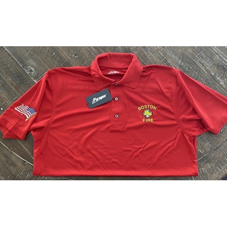 Boston Fire Department Embroidered Polos