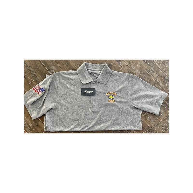 Boston Fire Department Embroidered Polos